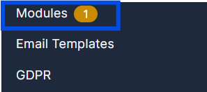 How To Enable / Disable A Module